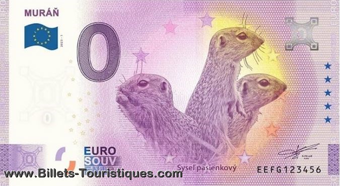MURÁŇ 2023-1 - Billets Touristiques