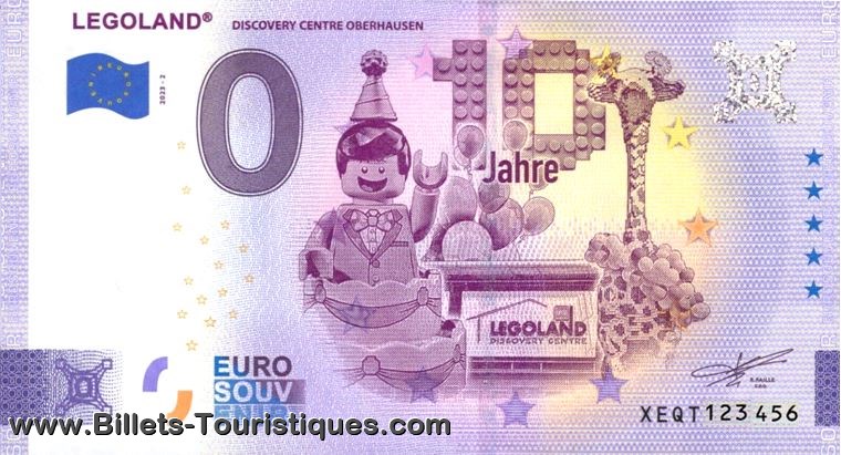LEGOLAND 2023-2 - Billets Touristiques