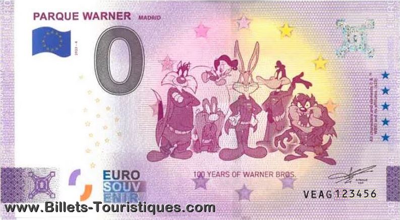 PARQUE WARNER 2023-4 - Billets Touristiques