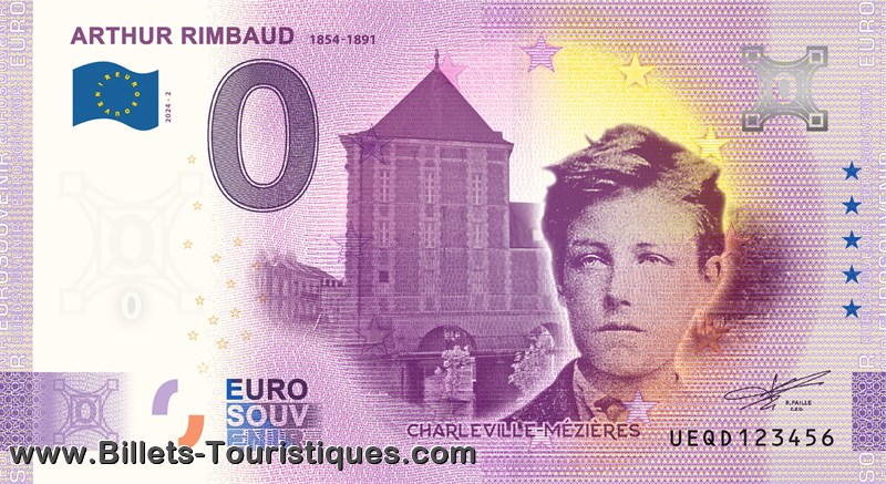 ARTHUR RIMBAUD 2024-2 - Billets Touristiques