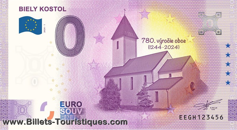 BIELY KOSTOL 2024-1 - Billets Touristiques