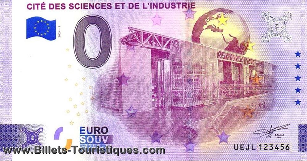 CITÉ DES SCIENCES ET DE L'INDUSTRIE 2024-1 - Billets Touristiques
