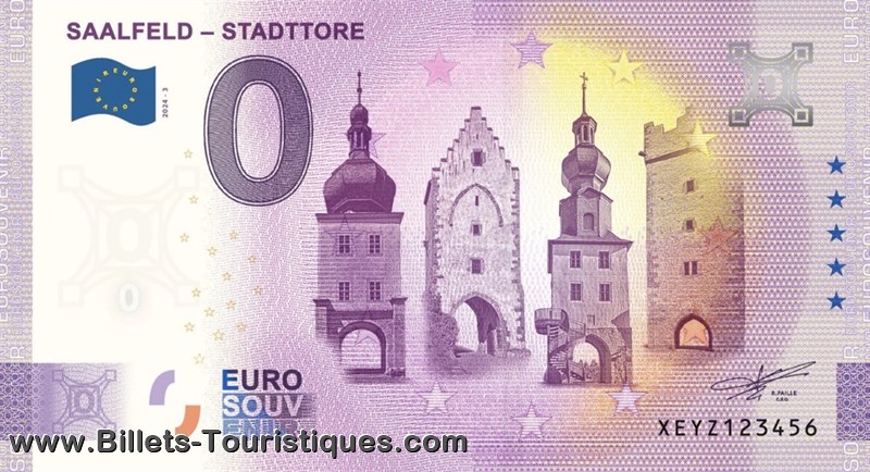 SAALFELD - STADTTORE 2024-3 - Billets Touristiques